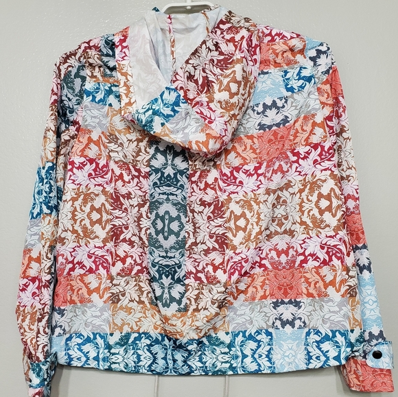 LuLaRoe | Jackets & Coats | Nwt Lularoe Paisley Floral Full Zip Hooded ...